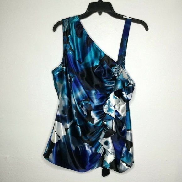 Spense | Tops | Spense Womens Blouse Tops Sleeveless Ladies Top Floral ...